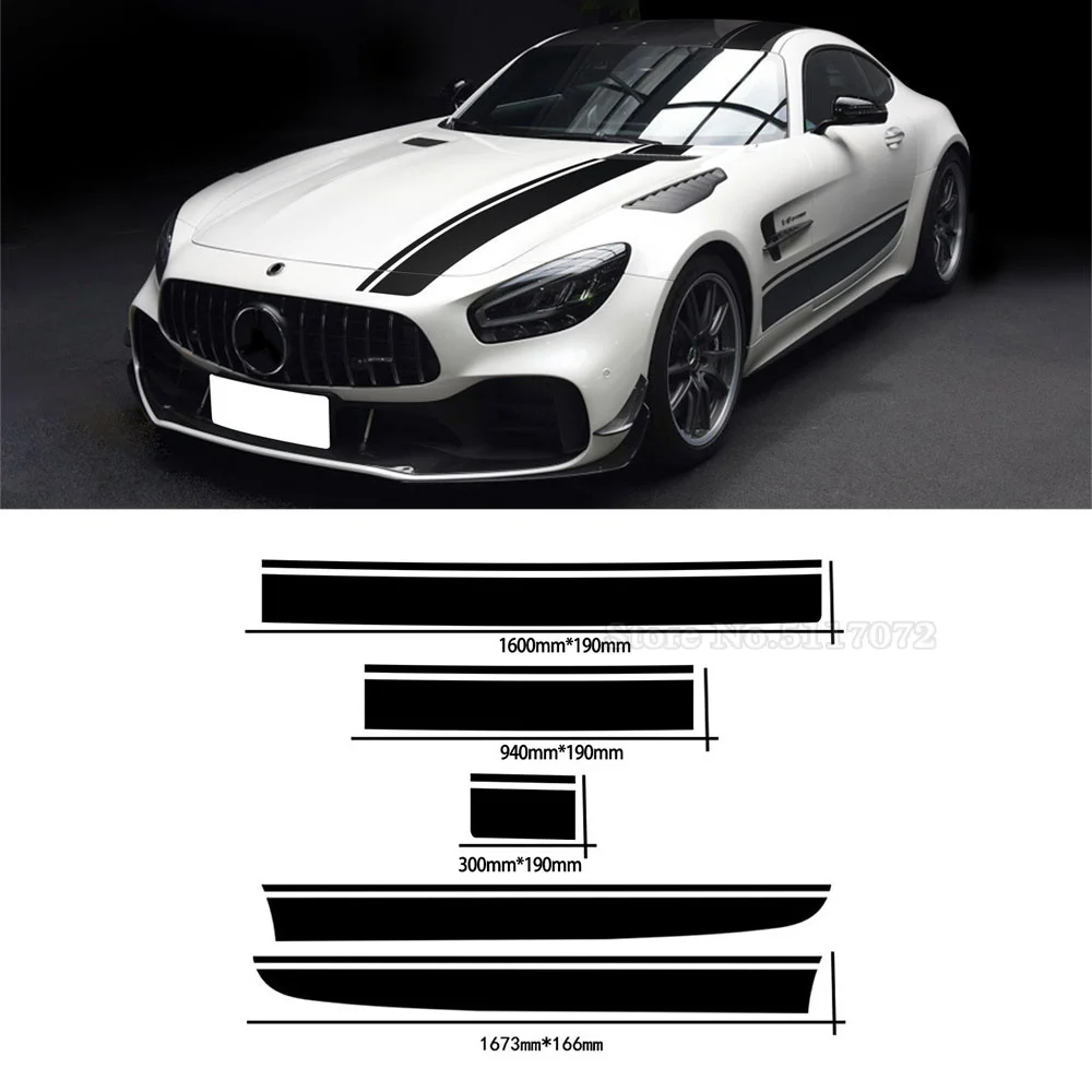 For-Mercedes-Benz-AMG-GT-C190-R190-GTS-GTR-GTC-2015-On-21-Accessories ...
