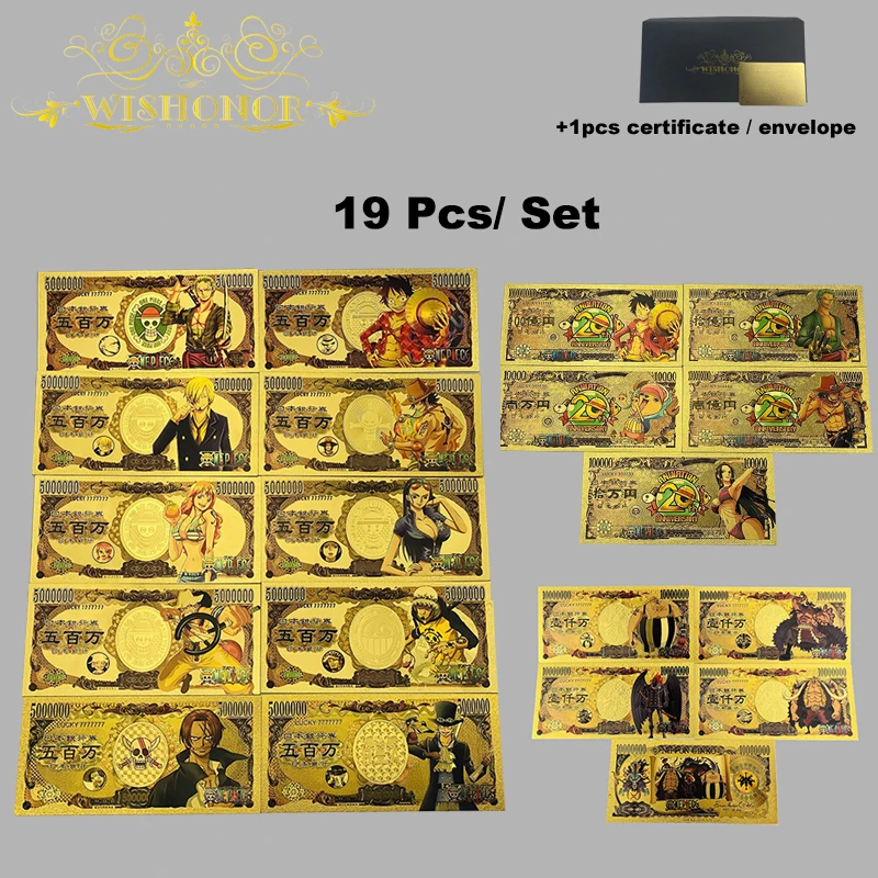 36 Type Japan Anime Cartoon Cards Cartoon Sailor Moon Banknote Anime ...