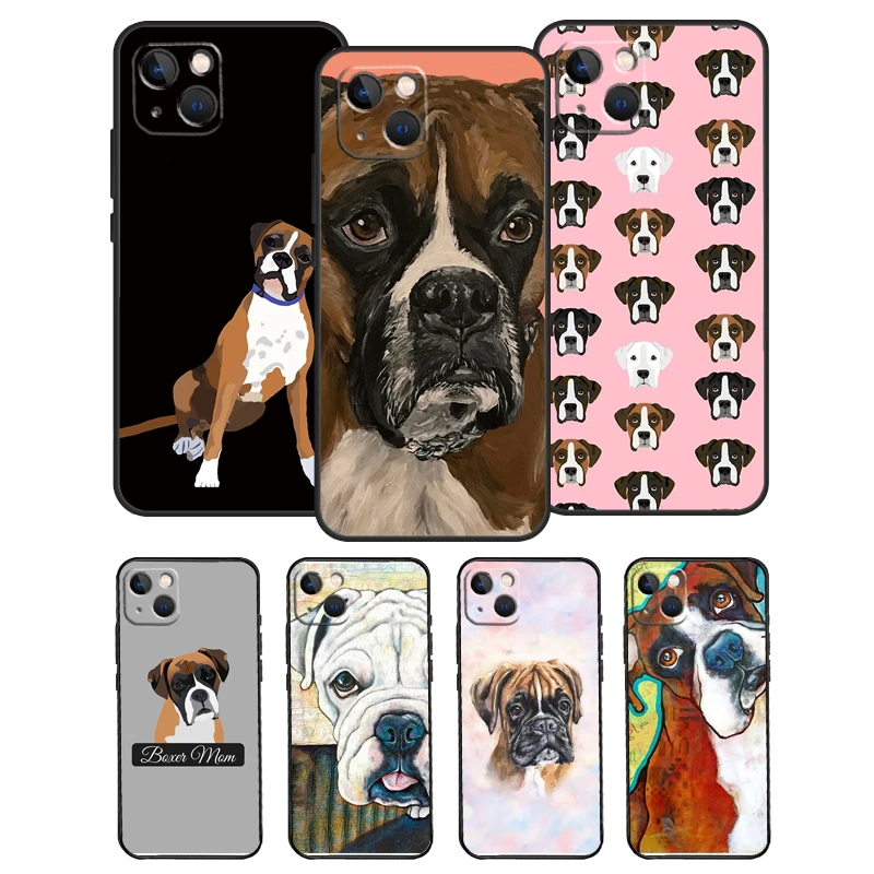 Boxer Dog Case For Samsung Galaxy A06 A16 A26 A36 A56 A53 A32 A52 A33 ...