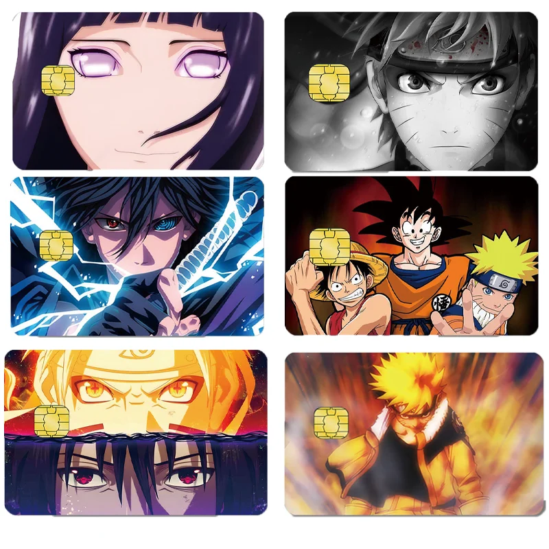 Naruto-Sasuke-Kakashi-Gaara-Cool-Anime-Sticker-Credit-Cards-Bus-Pass ...