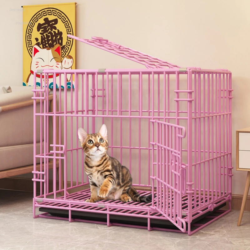 Pink Cat Cage