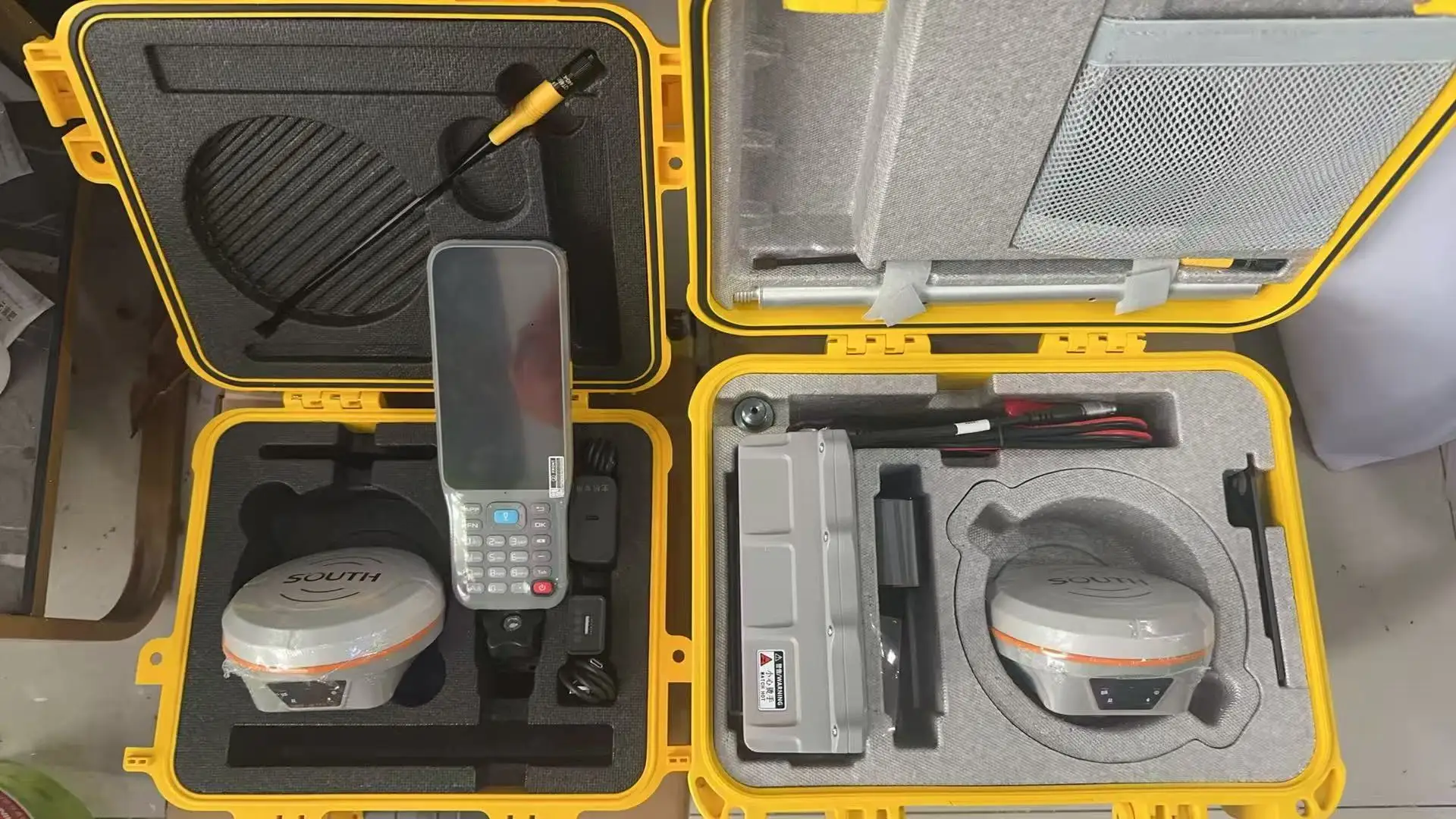 Receptor GNSS SOUTH G3 GPS RTK de alta precisión galaxy G3 Base y Rover ...