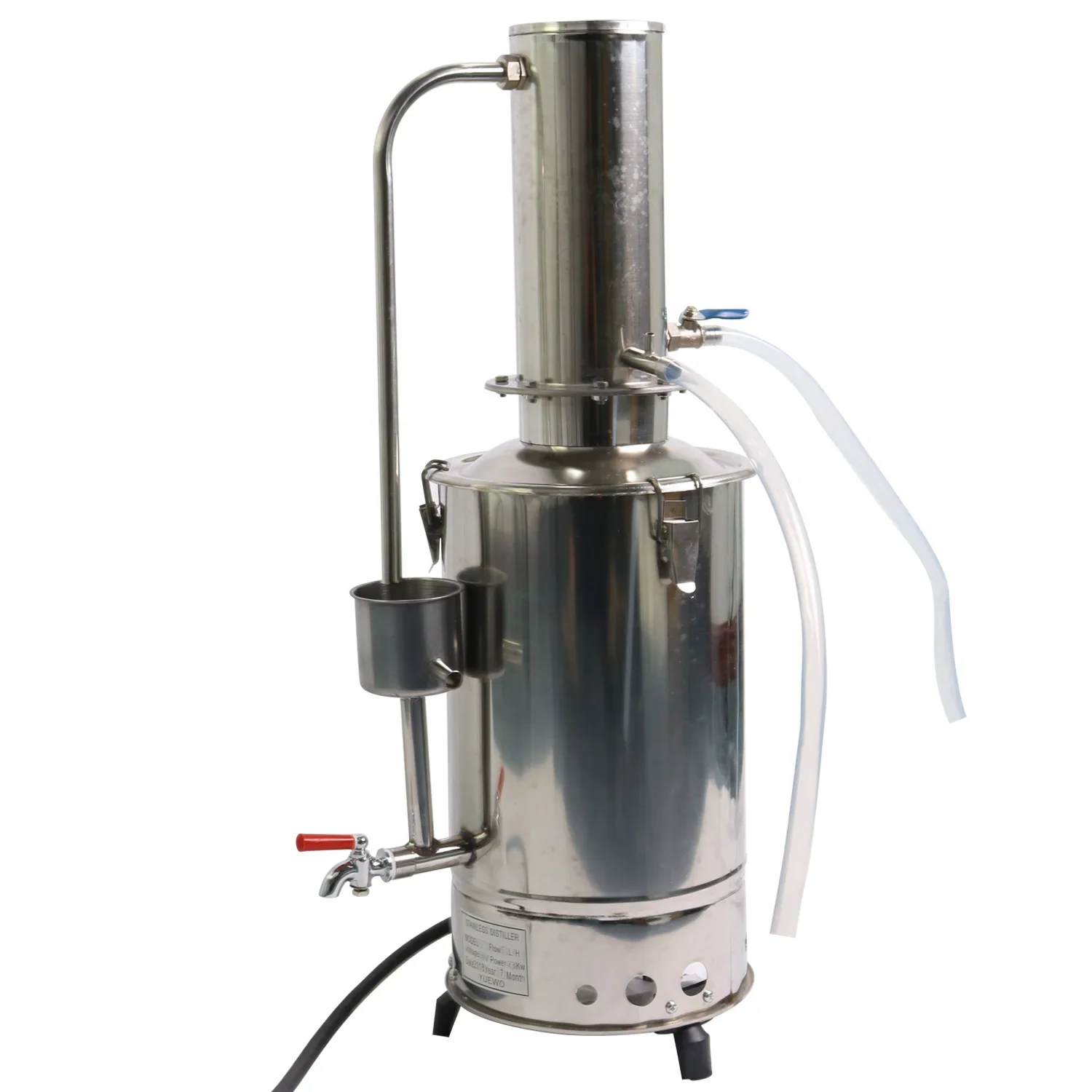 5L-Litres-Normal-Type-New-Stainless-Electric-Medical-Home-Lab-Pure ...