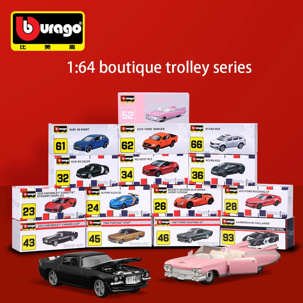 Bburago-1-64-Diecast-Alloy-Model-Car-1-64-Boutique-Simulation-Car-Model ...