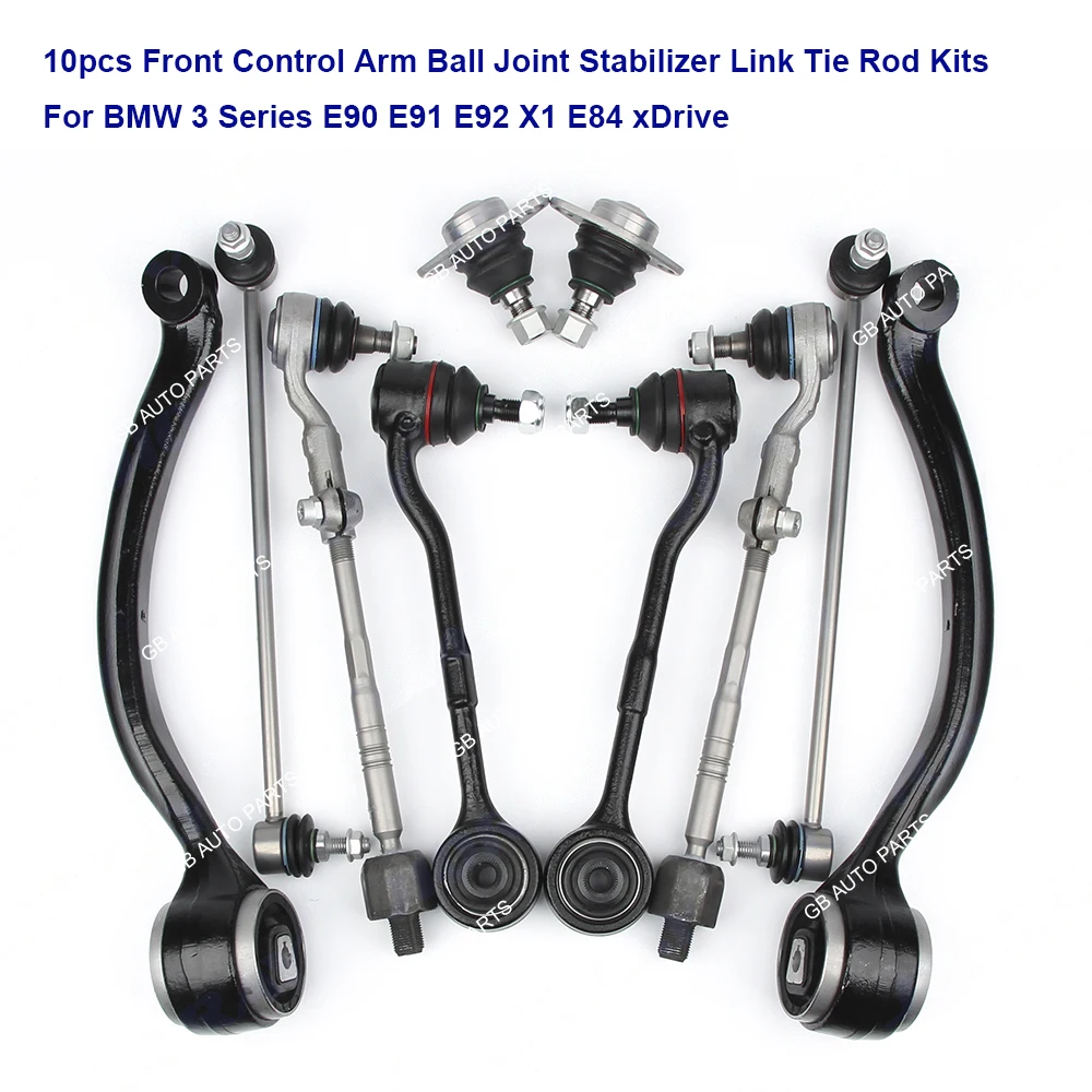 Bmw E46 Control Arms Complete Front Suspension Kit For BMW E39 - 8 ...