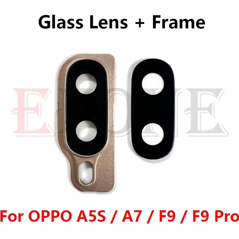 For OPPO A5S AX5S A7 AX7 F9 F9 Pro Back Camera Glass Lens Cover With ...