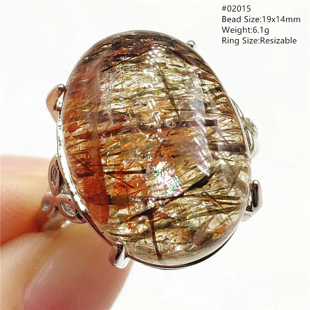 Natural-Black-Copper-Super-7-Seven-Rutilated-Quartz-Ring-925-Sterling ...