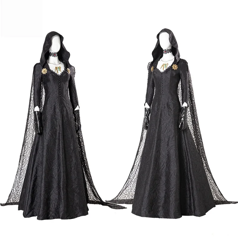 Resident Village Bela Cassandra Daniela Cosplay Costume Evil Vampire ...