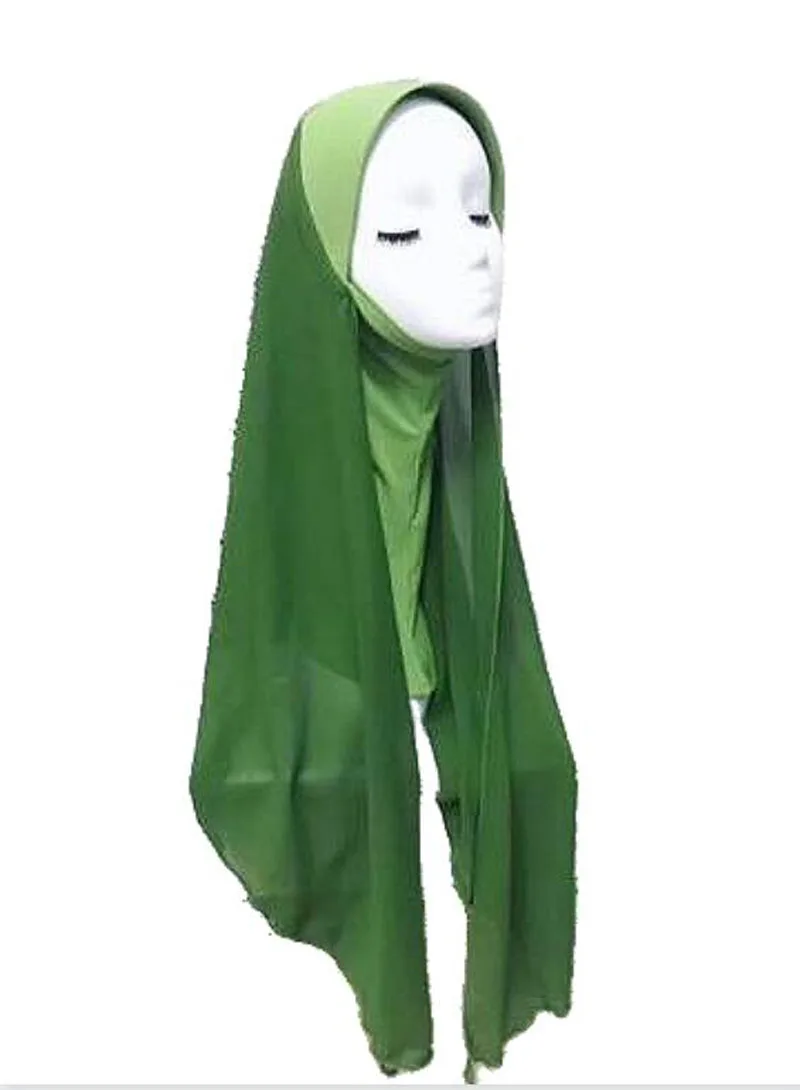 Muslim-Hijab-Islamic-Scarf-Arab-Shawls-Wear-Directly-Pull-On-Jersey-Cap ...