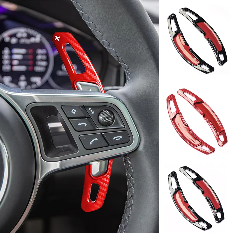 Car Steering Wheel Shift Paddle for Porsche Macan Panamera Cayenne ...