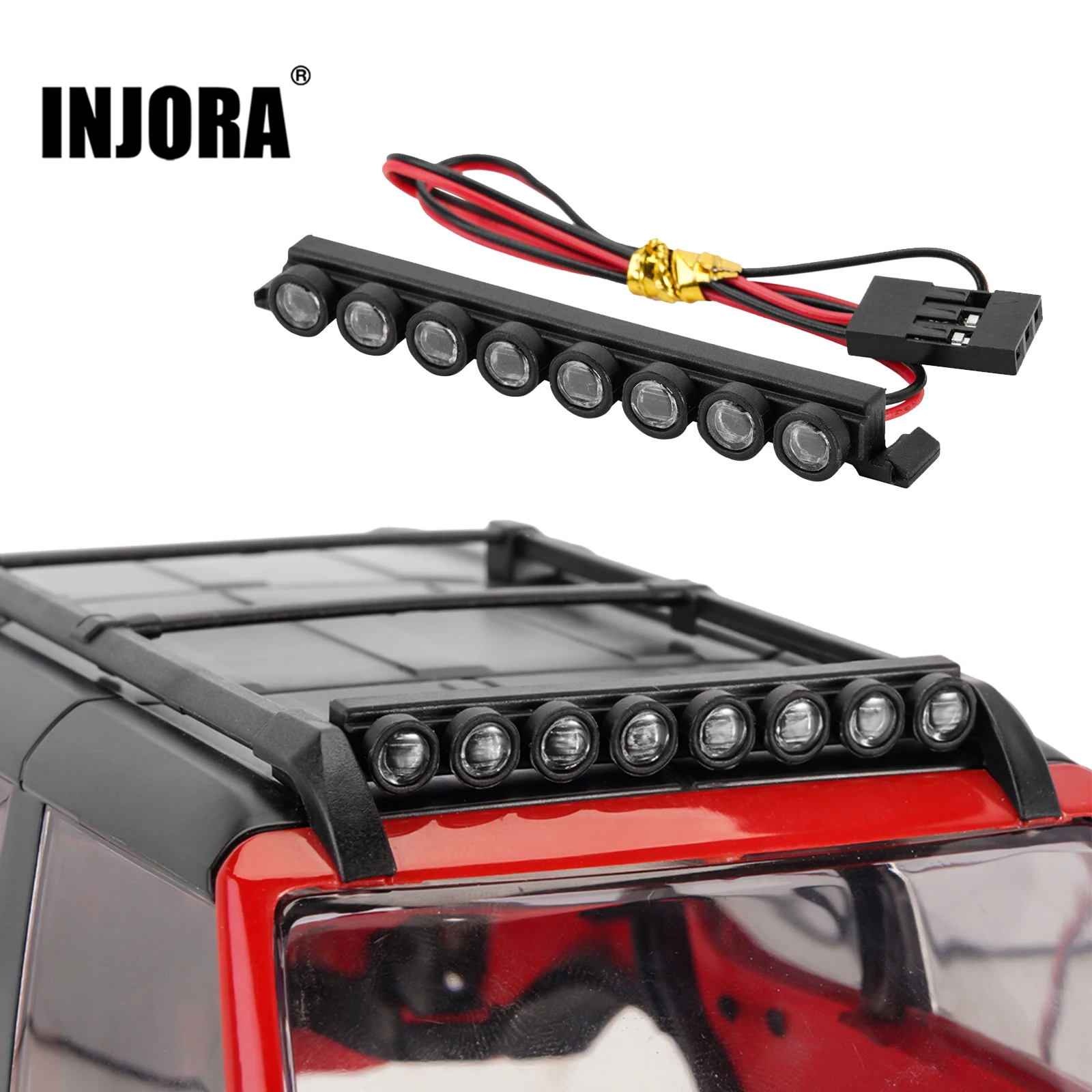 éclairage Voiture Radiocommandée Projecteur LED INJORA Pour TRX4M ...