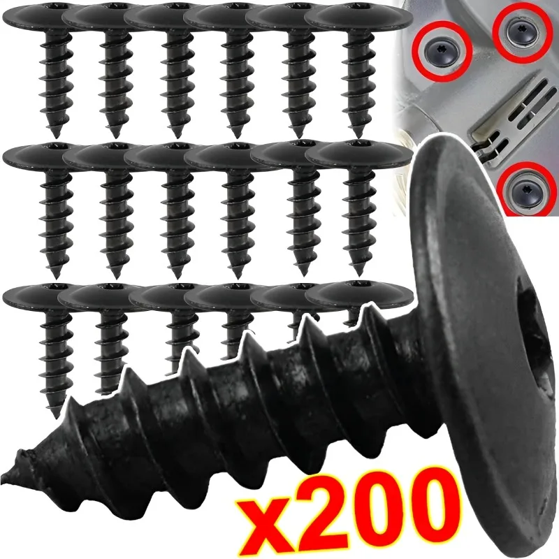 Car Body Screws Mudguard N90974701 for VW Golf Metal Self Tapping Screw ...