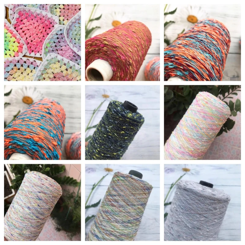 Knot Yarns DIY Sweater Shawl Scarf Knitting Weaving Thread Hand Woven ...