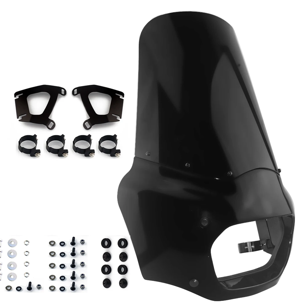 15INCH Road Warrior Motorcycle Fairing for Harley Softail Fat Bob FXFB ...
