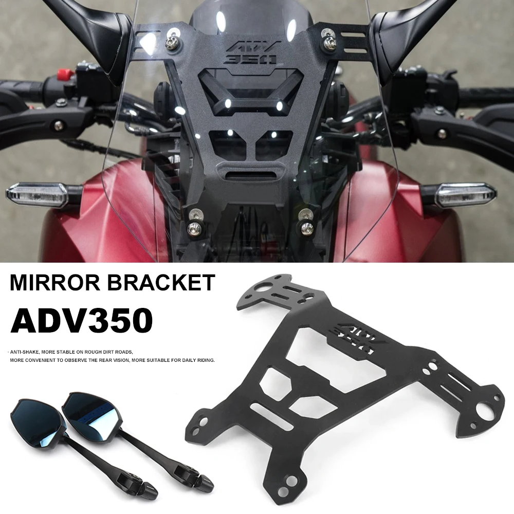 New Accessories Motorcycle Windshield Forward Moving Bracket Adjustable ...