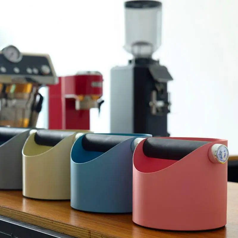 Coffee Knock Box Anti slip Espresso Dump Bin Grind Waste Bin Coffee ...