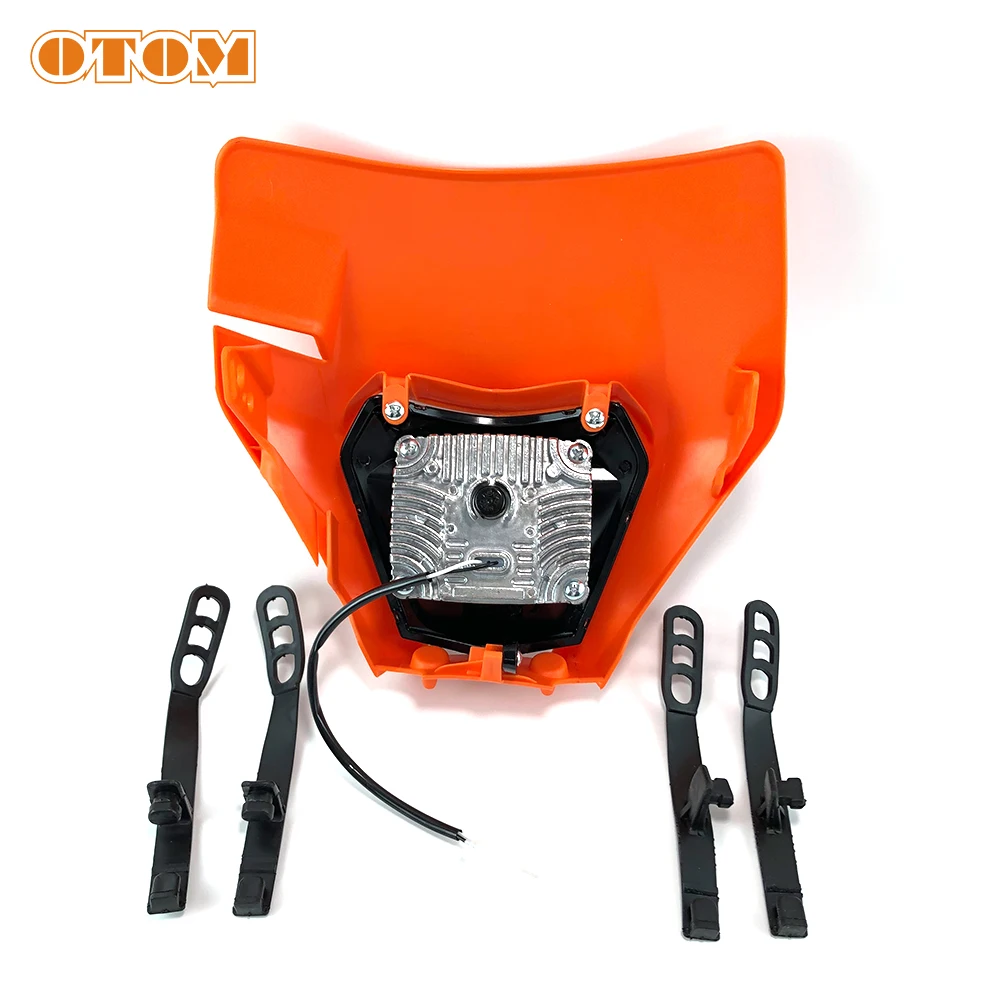 LED Angel Eye Headlight Enduro Motocross HI LO Beam For KTM, 59% OFF