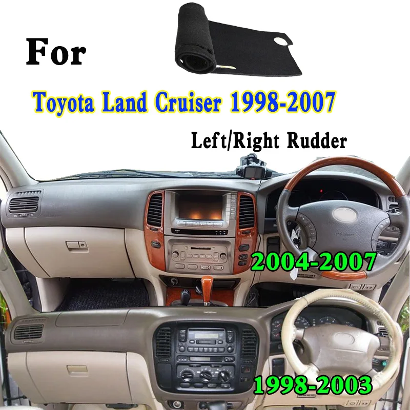 For 1998-2007 Toyota Land Cruiser LC100 J100 LC105 Car-Styling Dashmat ...