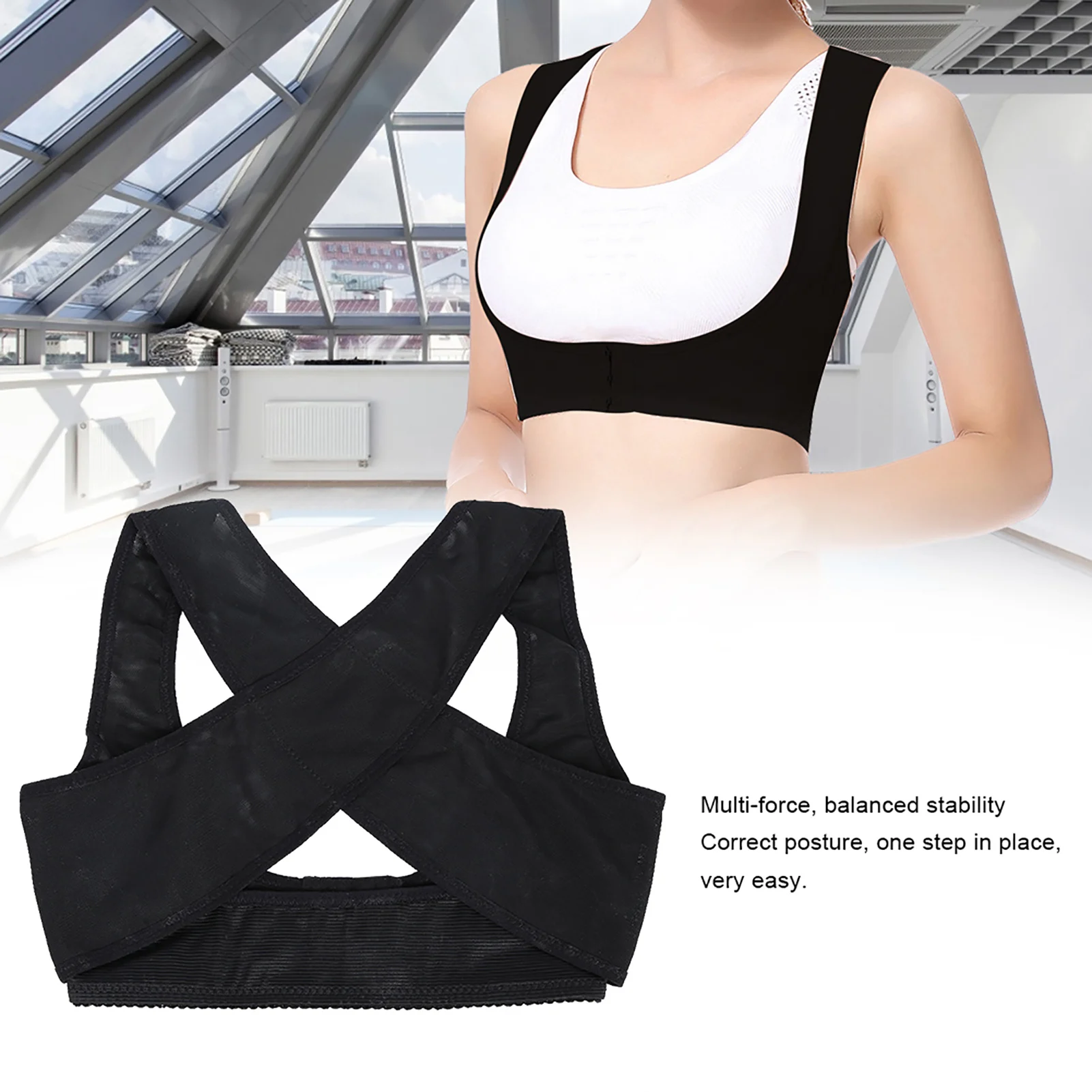 Adult-Men-Women-Posture-Corrector-Brace-Back-Spine-Support-Hunchback ...