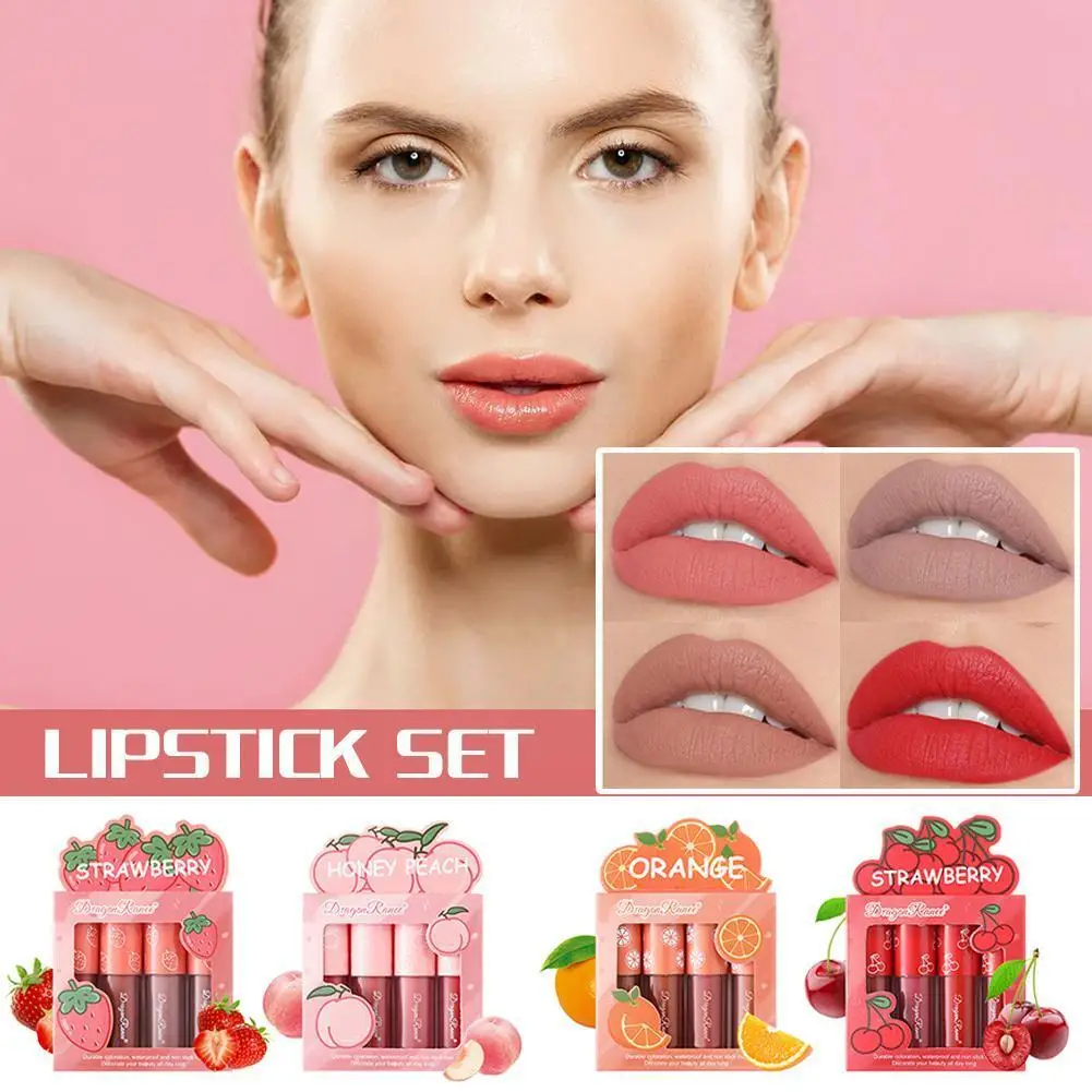 Moisturizing Velvet Mini Lip Gloss Oil Long Lasting Tint Liquid ...