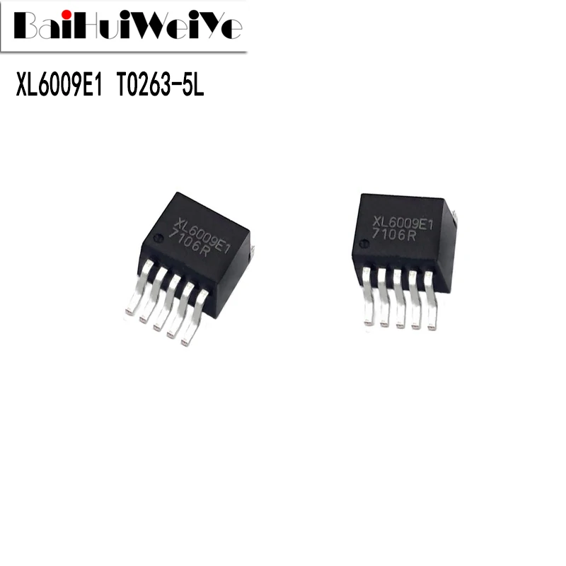 10PCS XL6009E1 XL6009 TO263 5L TO 263 60V/4A/400K 새로운 오리지널 IC 칩셋 MOSFET ...