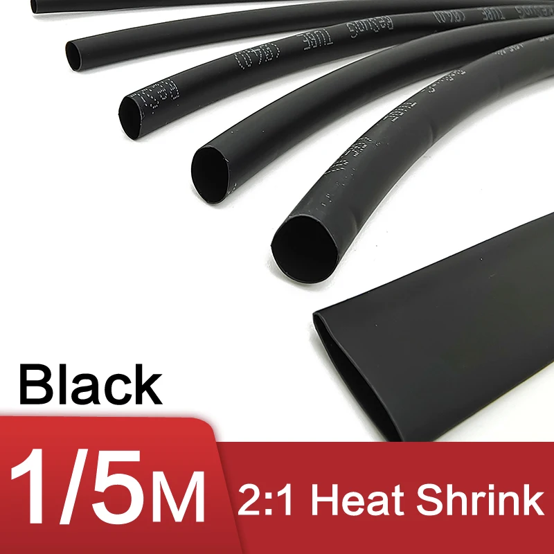 5METER-Thermoretractile-Thermo-Sheath-Heatshrink-Heat-Shrink-Tubing-for ...