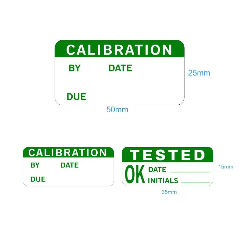 CALIBRATION-BY-DATE-DUE-TESTED-INITIALS-Inspection-Record-Label ...