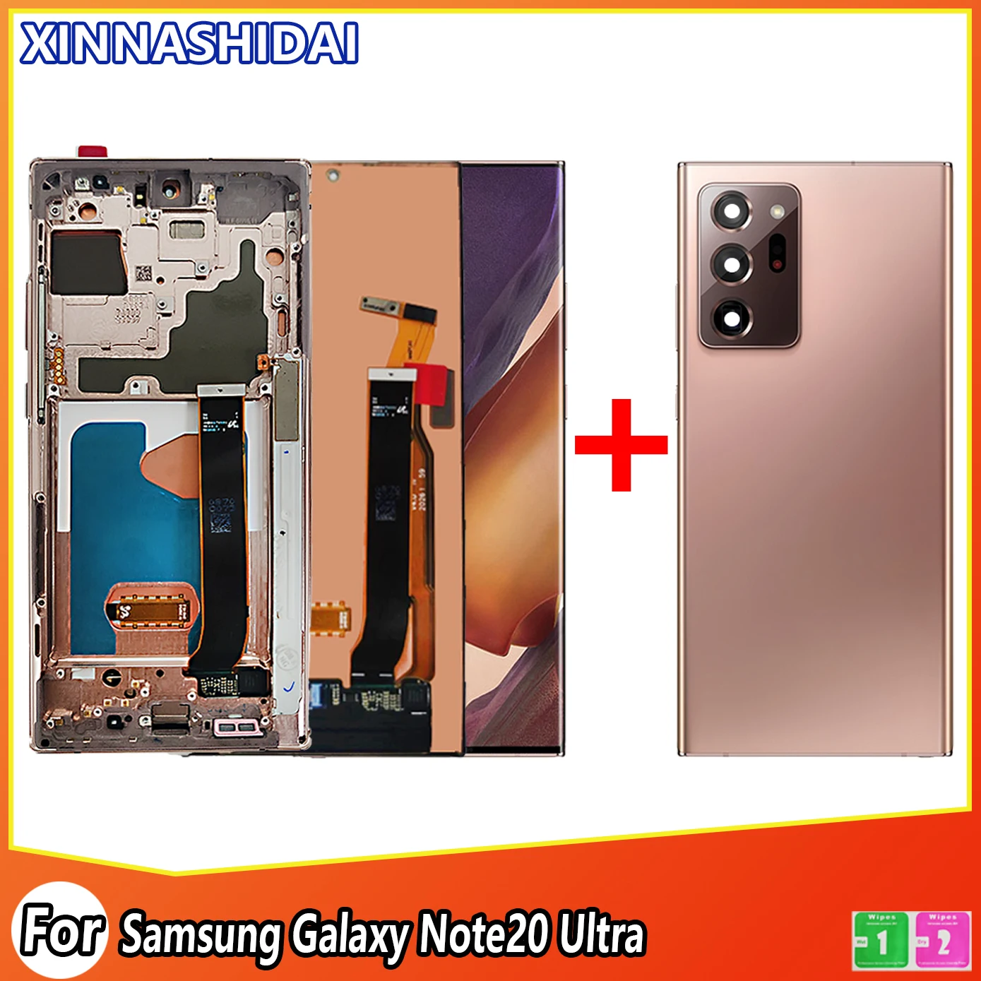 6.9" Original LCD For Samsung Galaxy Note 20Ultra N986B N985 N985F SM ...