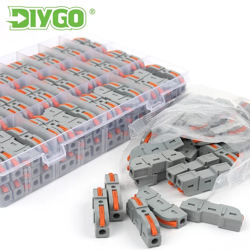 DIY-GO-Connecteur-de-fil-bout-bout-multi-sake-pissage-rapide-borne-de-c ...