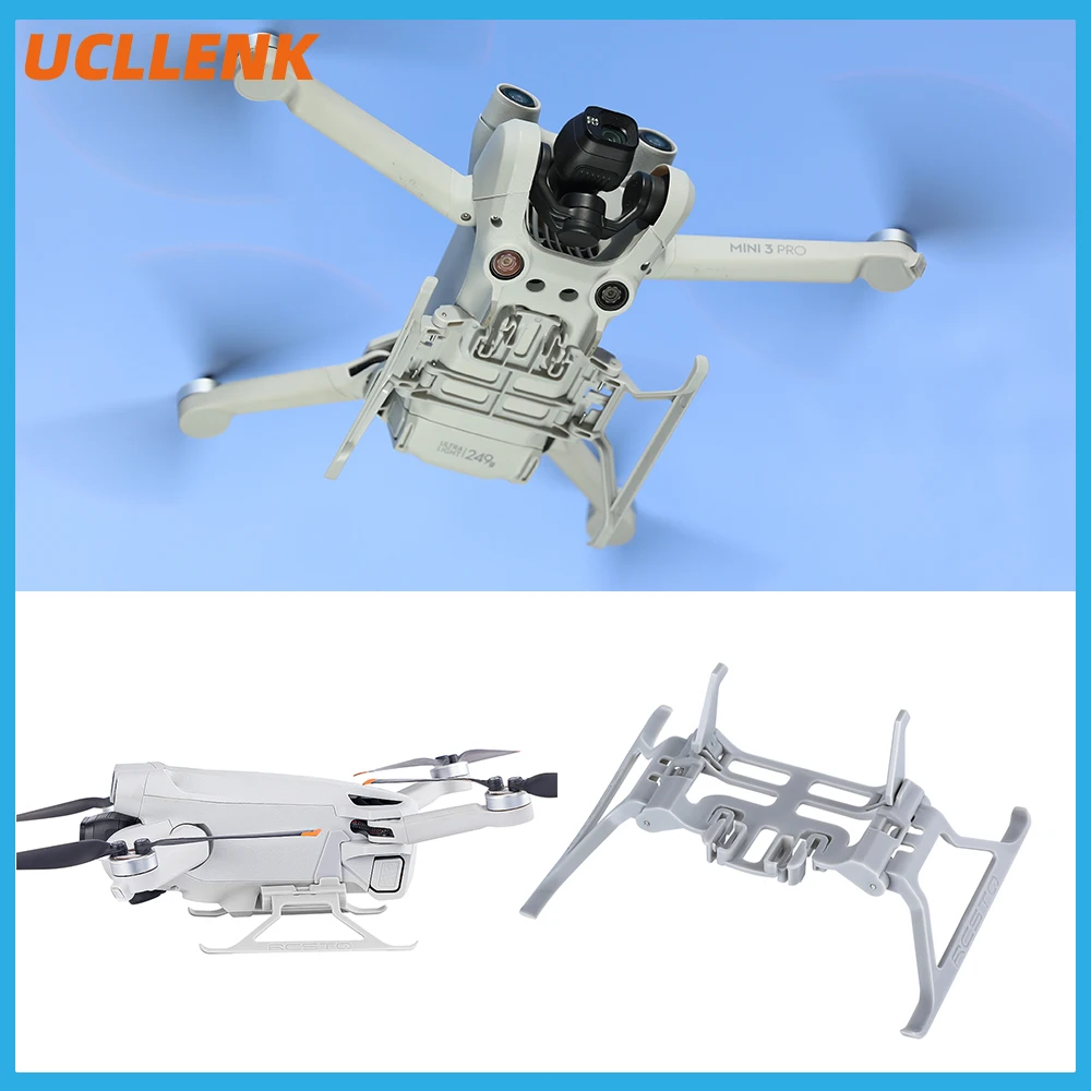 Drone Landing Gear For Mini 3 Pro Foldable Expansion Heighten Leg ...