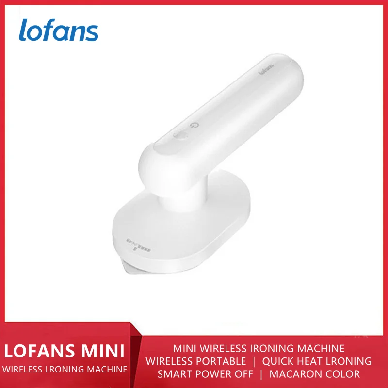 YOUPIN-Lofans-mini-wireless-ironing-machine-portable-USB-rechargeable-handheld-hanging-iron ...