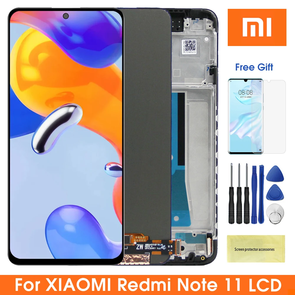 6.43 ''Bildschirm für Xiaomi Redmi Note 11 2201117tg LCD Display digitaler Touchscreen mit ...