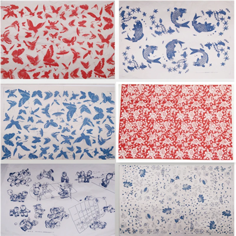 Ceramic-underglaze-applique-pottery-DIY-blue-and-white-painted-pottery ...