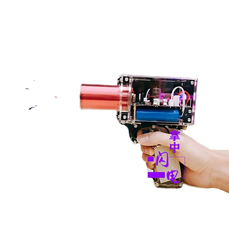 Tesla-Coil-Charging-Portable-Touch-Discharge-Lightning-Toy-Gun ...