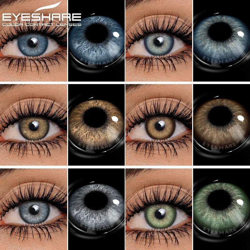 EYESHARE-1pair-Colored-Contact-Lenses-for-Eyes-Blue-Eye-Lenses-Gray-Eye ...