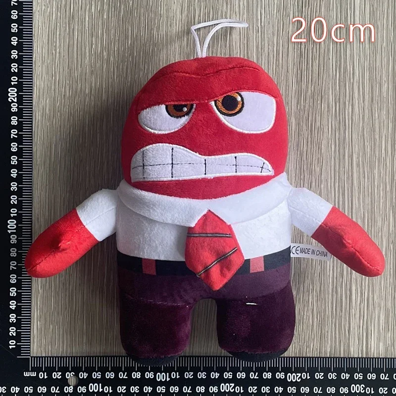 20-30cm Inside Out 2 Disney Pixar Plush Toys Doll ANXIETY Ennui Envy ...
