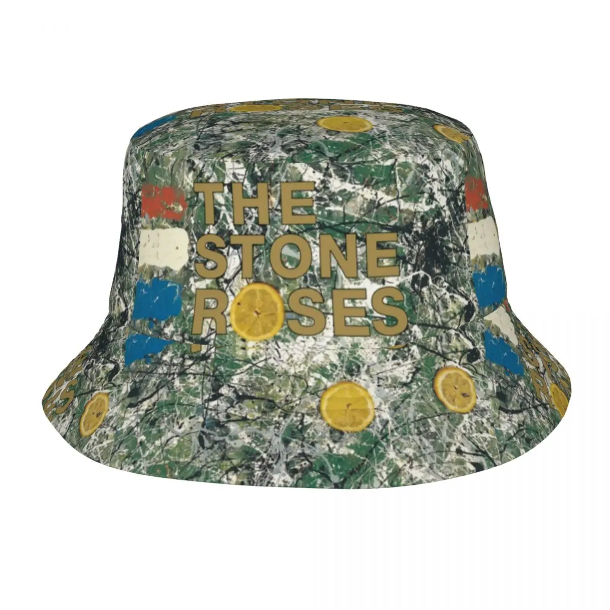 Unisex-The-Stone-Roses-Bucket-Hat-Bye-Bye-Bad-Portable-Fisherman-Hats ...