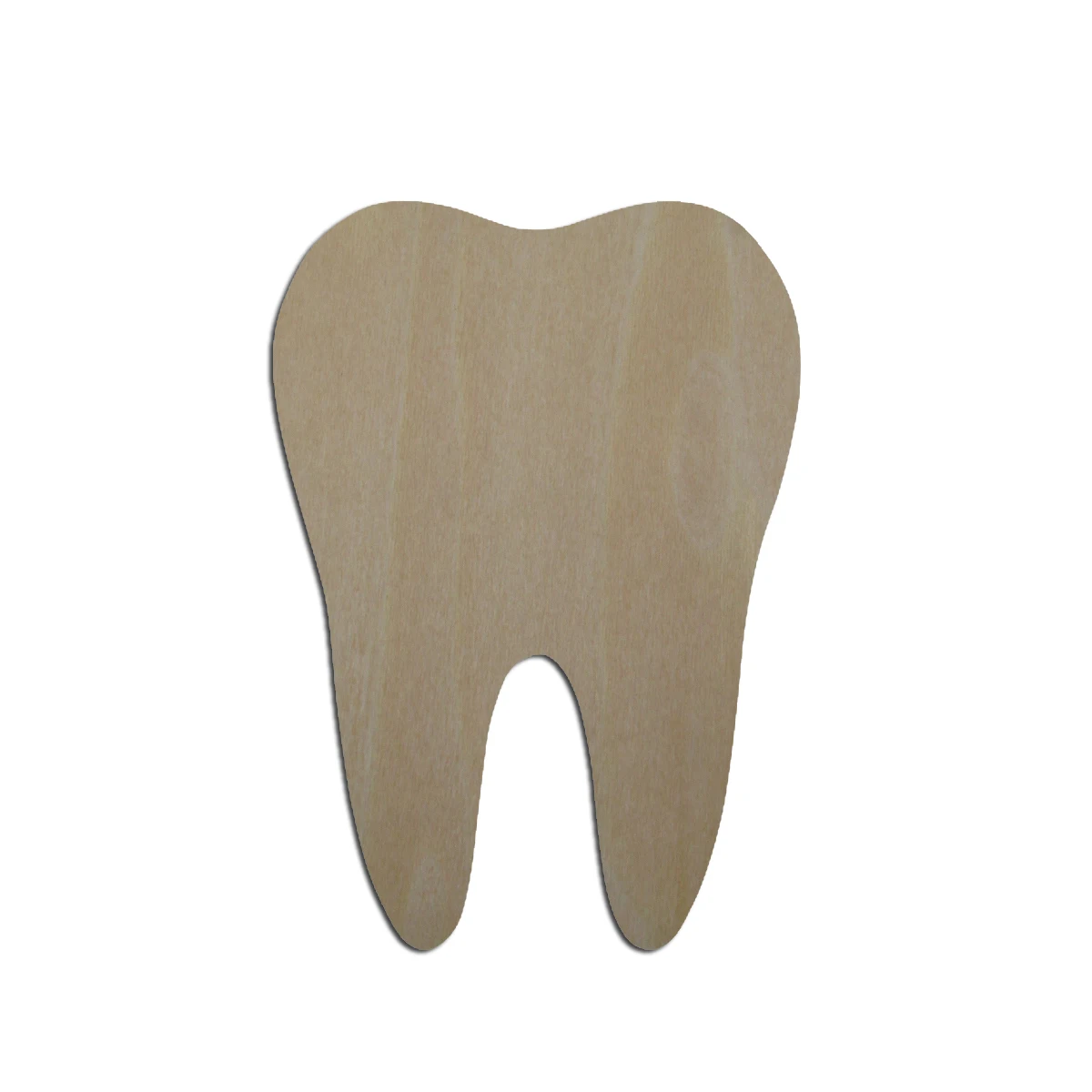 Laser Cut Unfinished Blanks Wooden Tooth Cutout Wood Shape For Craft ...
