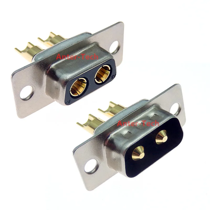 1PCS-2W2-2V2-30A-2-PIN-Gold-plated-male-female-high-current-Connector-D ...