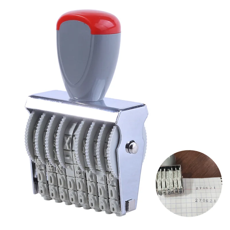 Vintage-DIY-Wheels-Rollers-8-Digits-Numbering-Stamp-Trolley-Date ...