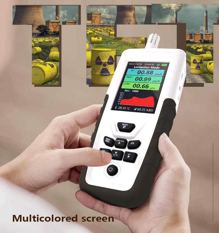 20kev-3.0mev Handheld Meter Electromagnetic Nuclear Radiation Detector ...