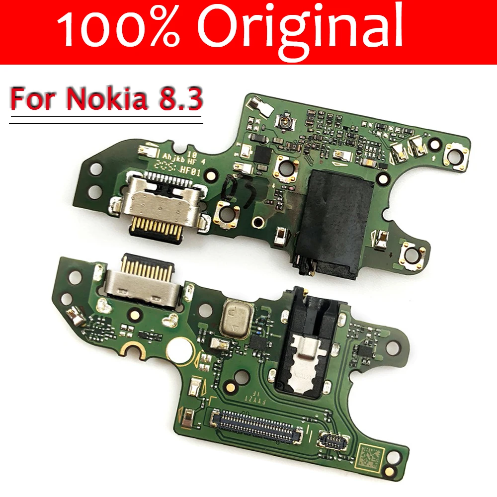 100% Original USB Charging Port Charger Board Flex Cable For Nokia 8.3 ...