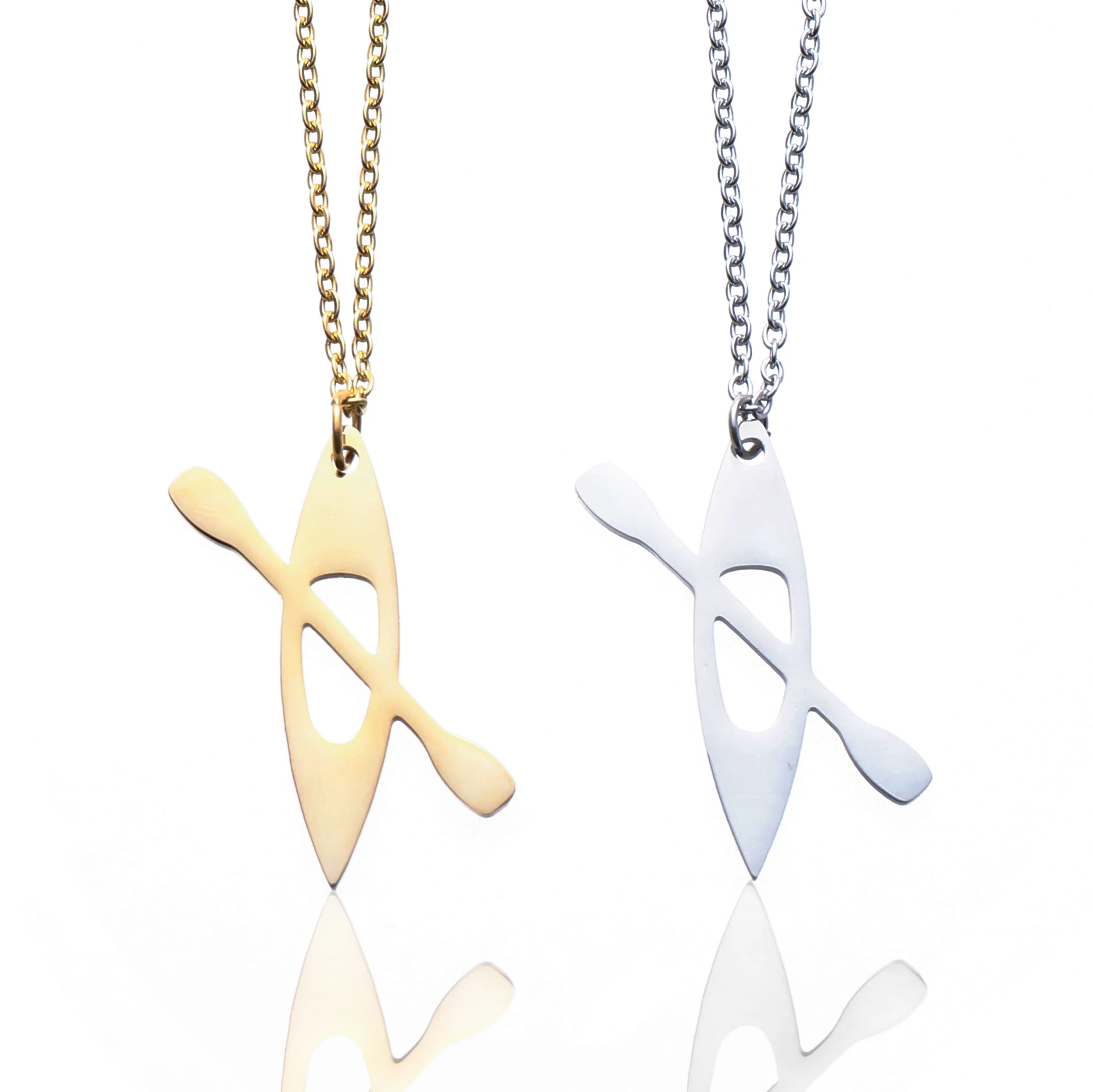 High Polished Copper Kayak Jewelry Any Words Can Be Customed Kayak ...