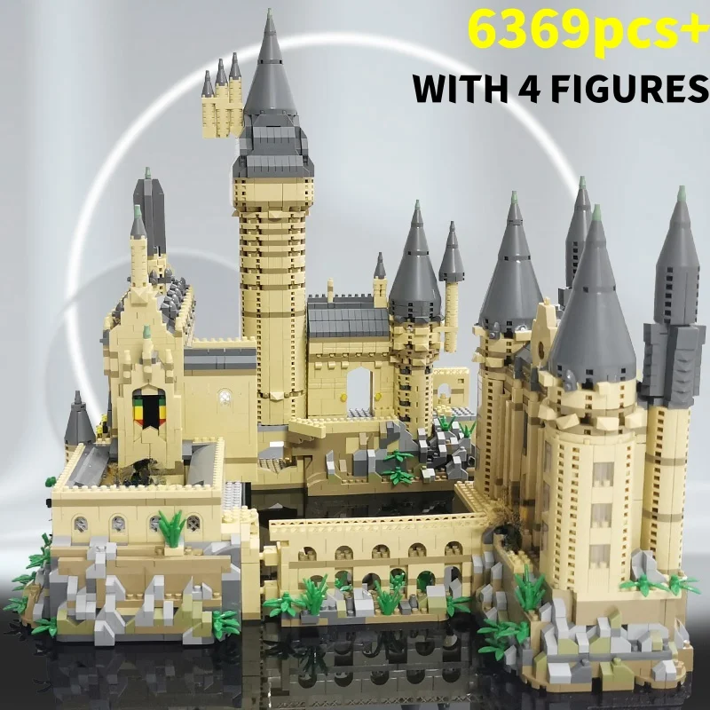 Micro Bricks City Creative Medieval Magic Castle Series School ...