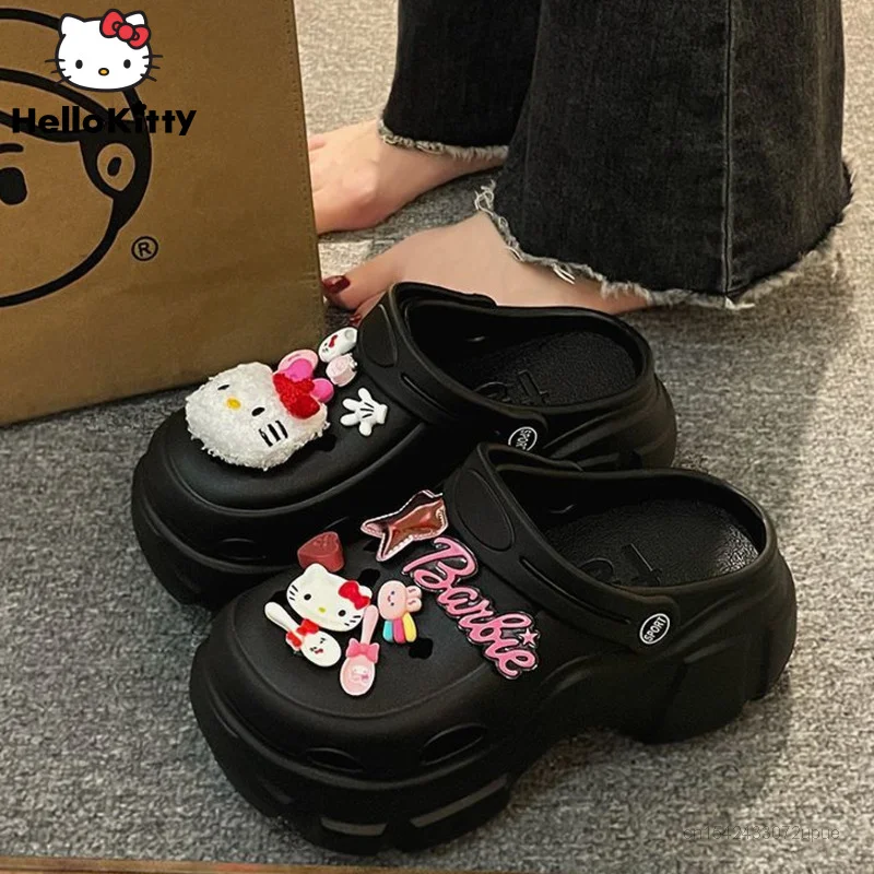 Sanrio-Hello-Kitty-Platform-Shoes-Women-Summer-Luxury-Design-Fashion ...