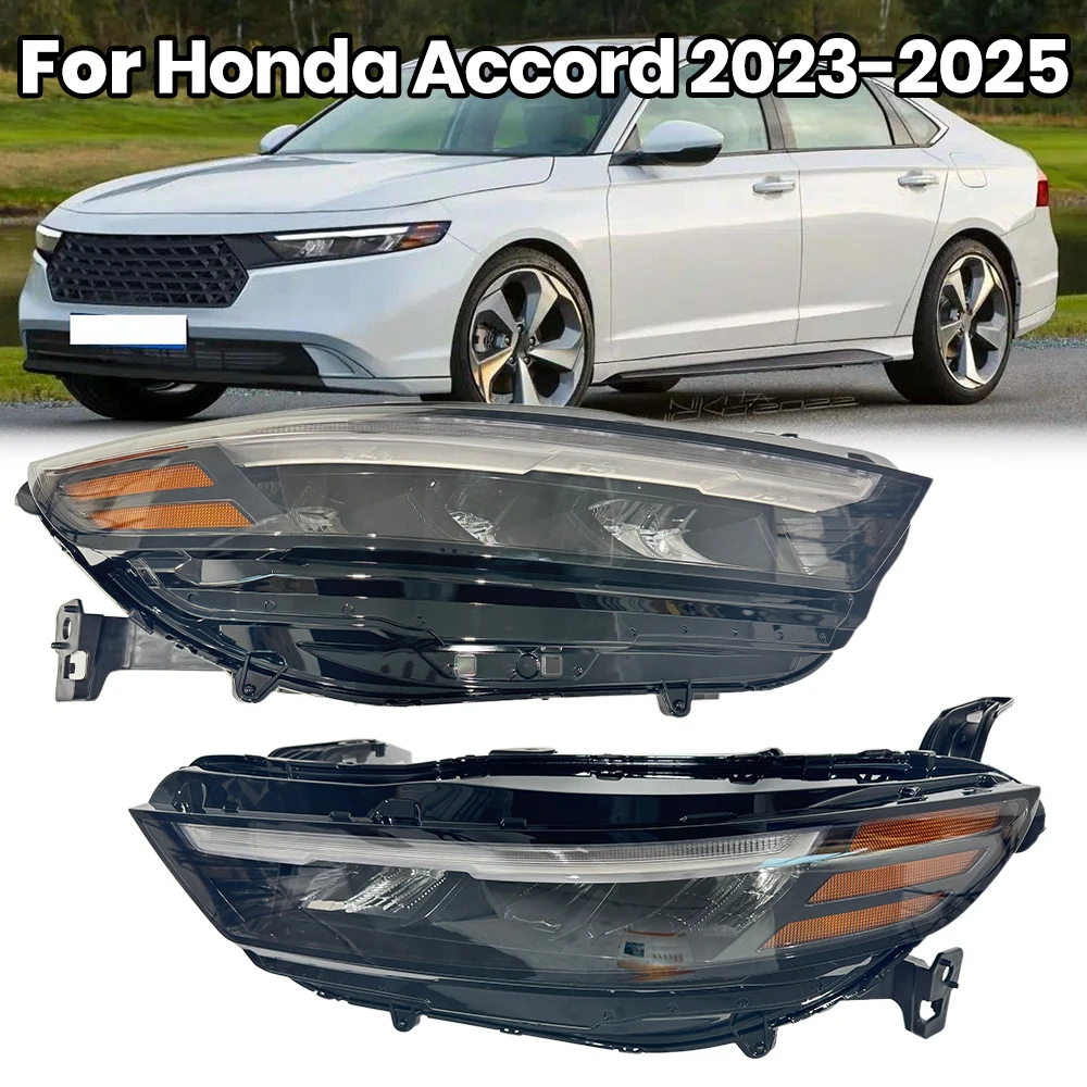 LED Headlight For Honda Accord 2023 2024 2025 Head Light Lamp Headlamp ...