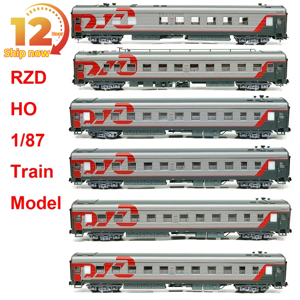 HO-1-87-Train-Model-Russian-International-Train-RZD-Sleeping-Car-Dining ...