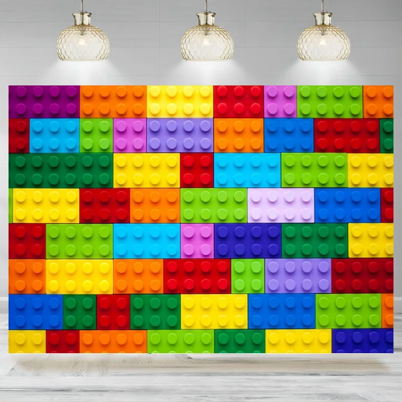 Colorful-Blocks-Photography-Backdrop-Kids-Building-Blocks-Theme ...