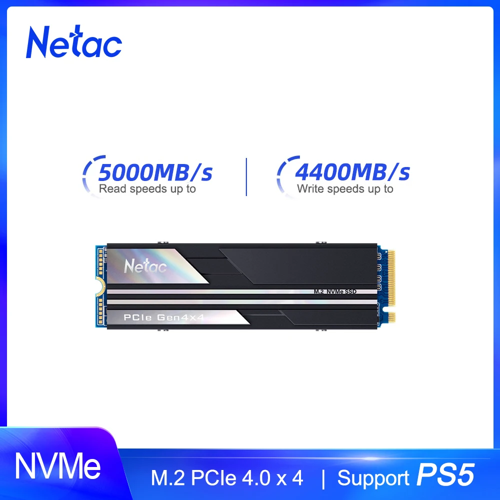 Netac 내장 솔리드 스테이트 하드 디스크 드라이브, M2 NVME SSD, 1TB, 500GB, 2TB, HDD, PCIe4 ...