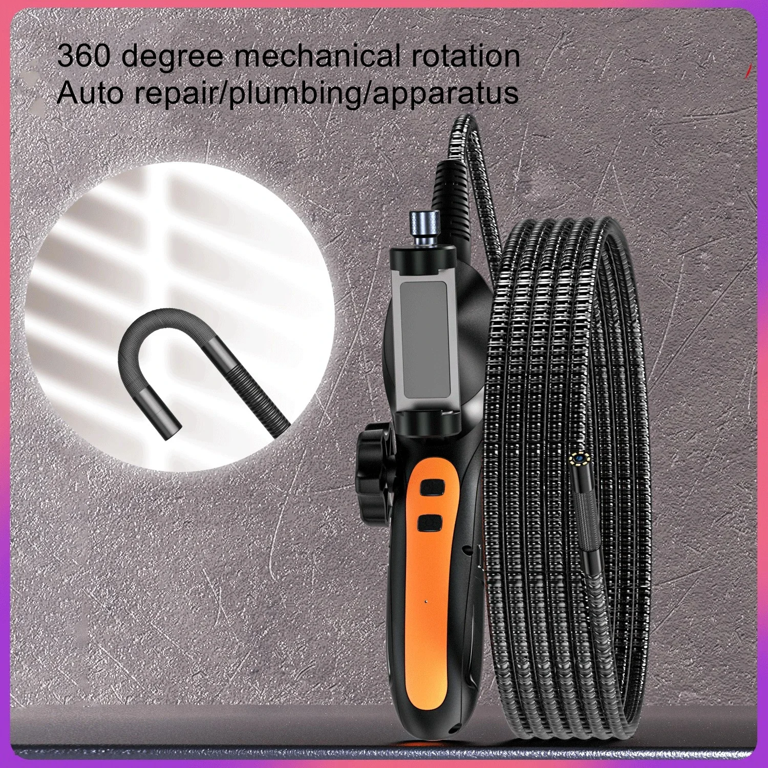 360 degree steering auto repair borescope wireless wifi auto repair ...